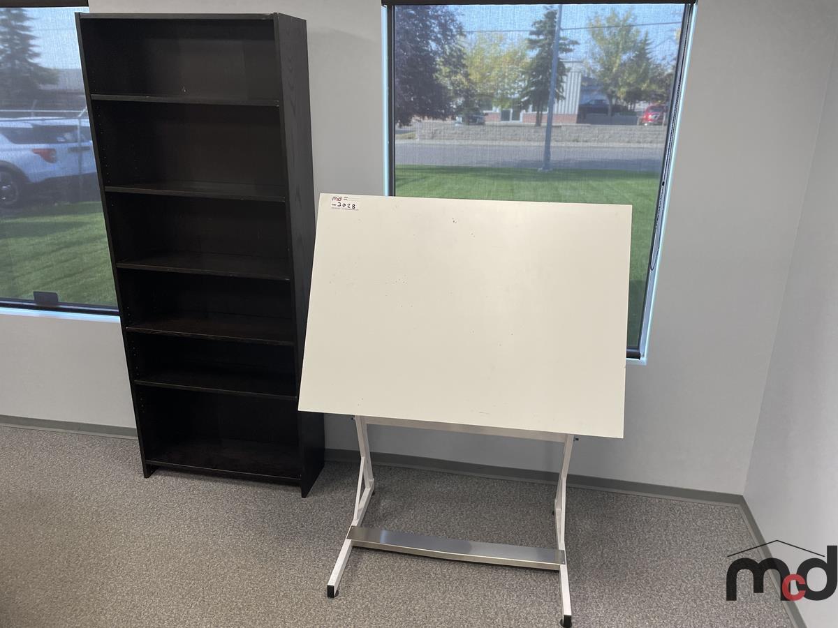 Drafting Table & Shelf